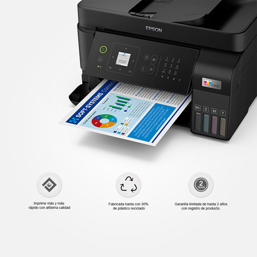 Impresora Multifuncional Epson EcoTank L5590